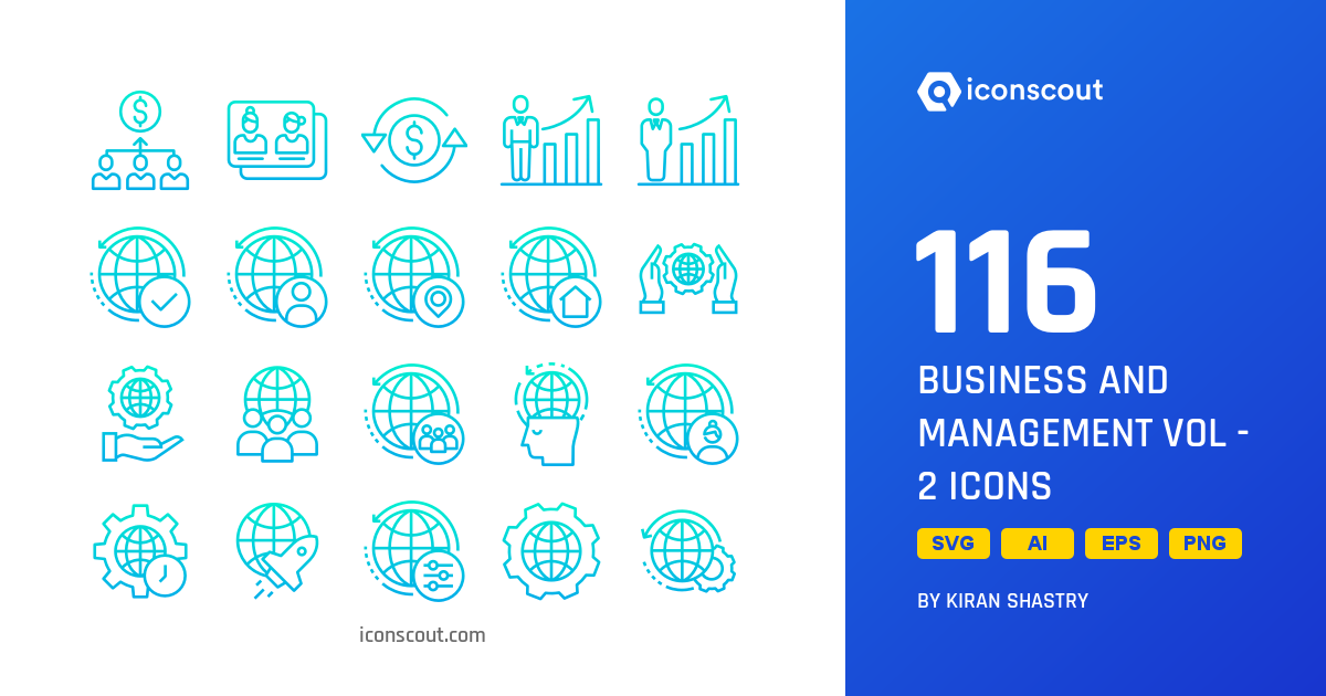 Business And Management Vol - 2 Icon Pack - 116 Free Download Business ...