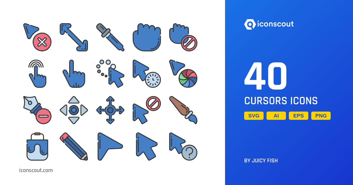 Cursors Icon Pack - 40 Free Download User Interface Icons | IconScout