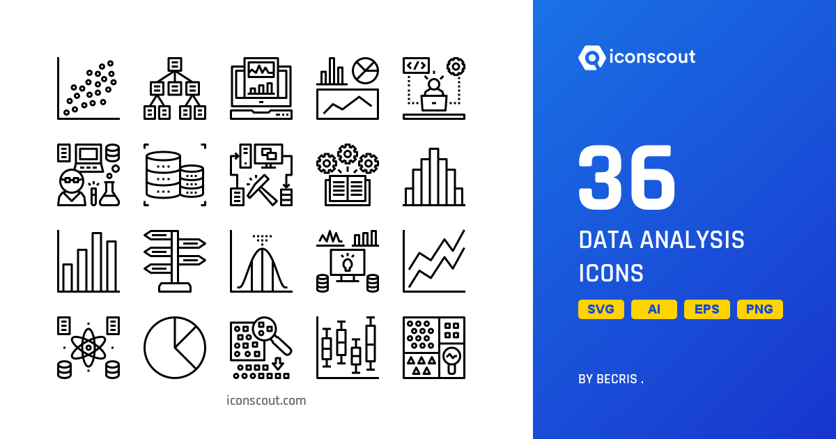 Data Analysis Icon Pack - 36 Free Download Infographics Icons | IconScout