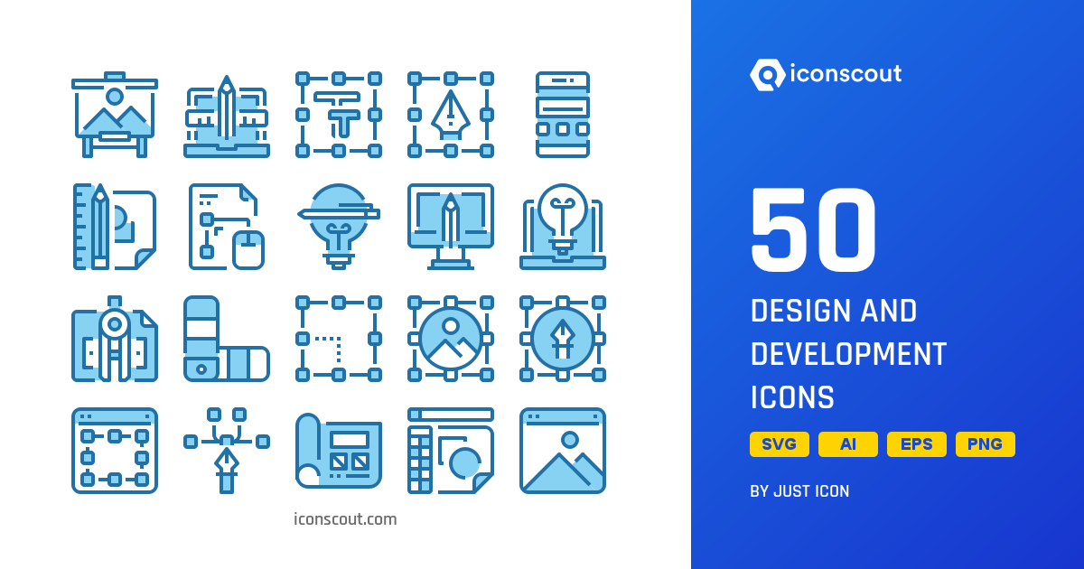Download Design And Development Icon pack Available in SVG, PNG & Icon ...