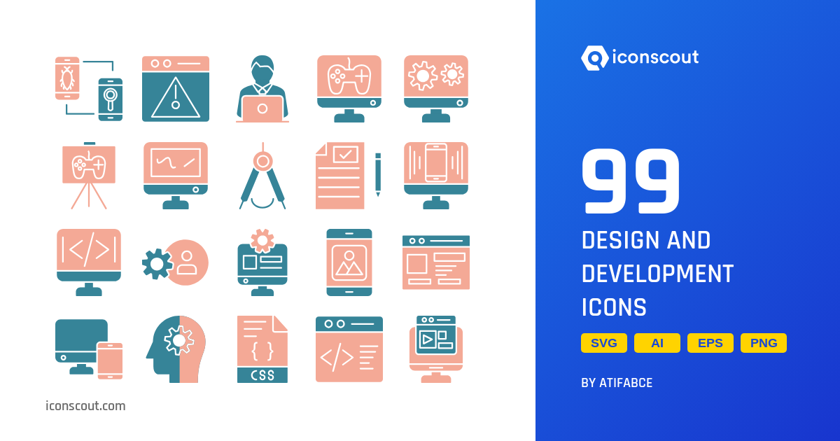 Design And Development Icon Pack - 99 Free Download Design ...