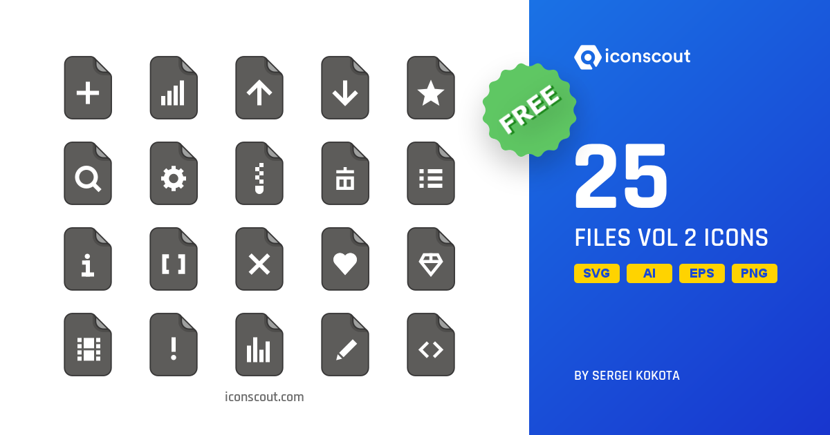 Download Files Vol 2 Icon pack Available in SVG, PNG & Icon fonts