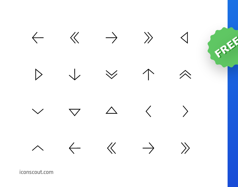 Free Arrow Icon Pack - 16 Free Download Sign & Symbols Icons | IconScout