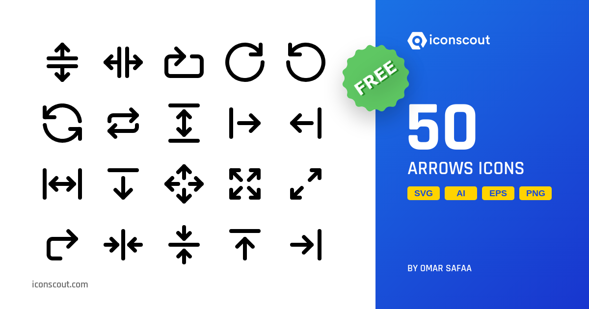 Free Arrows Icon Pack - 50 Free Download Sign & Symbols Icons | IconScout