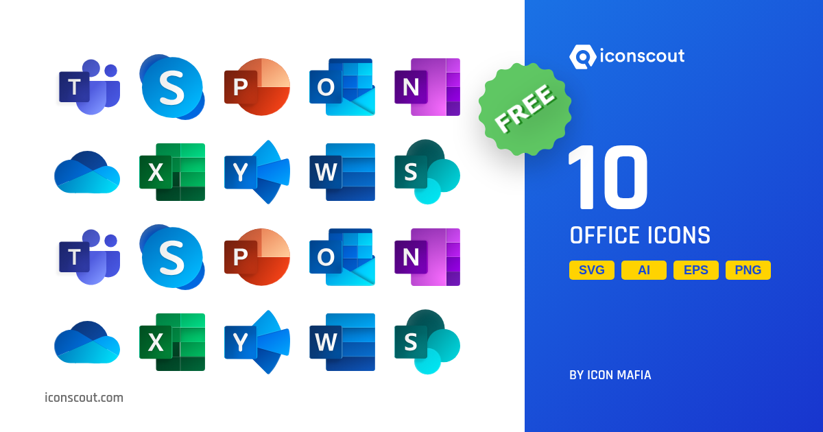 Free Office Logo Icon Pack - 10 Free Download Logos Logo Icons | IconScout