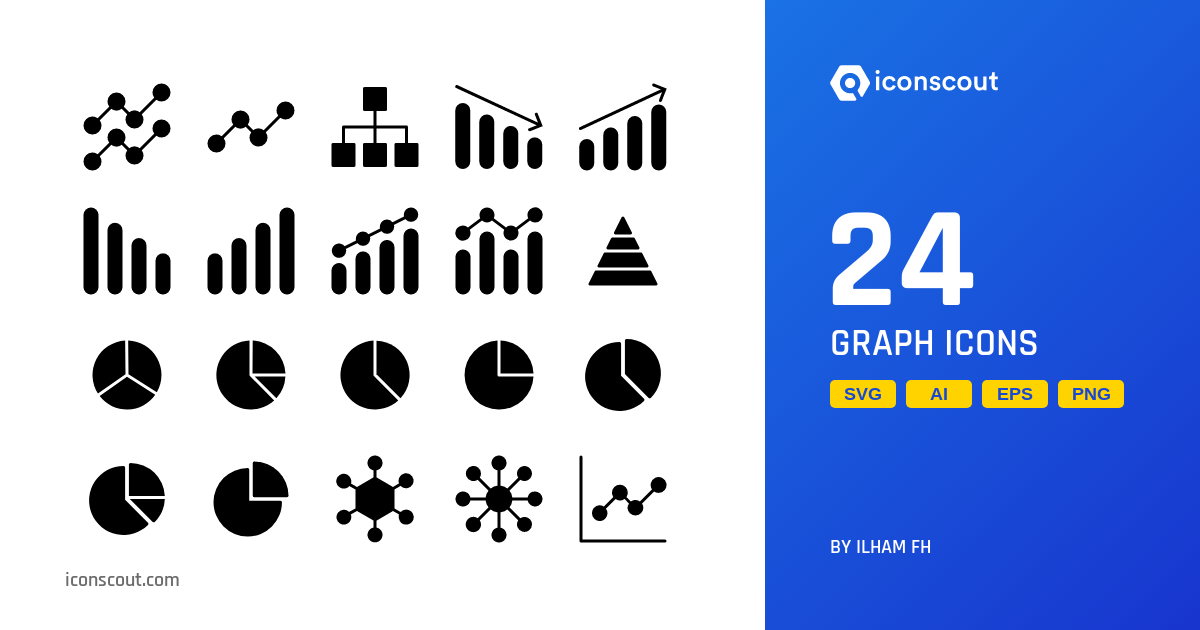 Download Graph Icon pack Available in SVG, PNG & Icon fonts