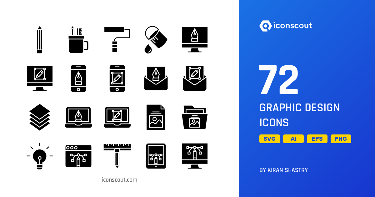 Graphic Design Icon Pack - 72 Free Download Design & Development Icons ...