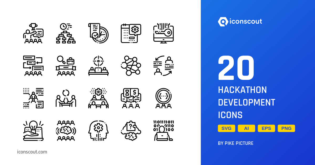 Download Hackathon Development Icon pack Available in SVG, PNG & Icon Fonts