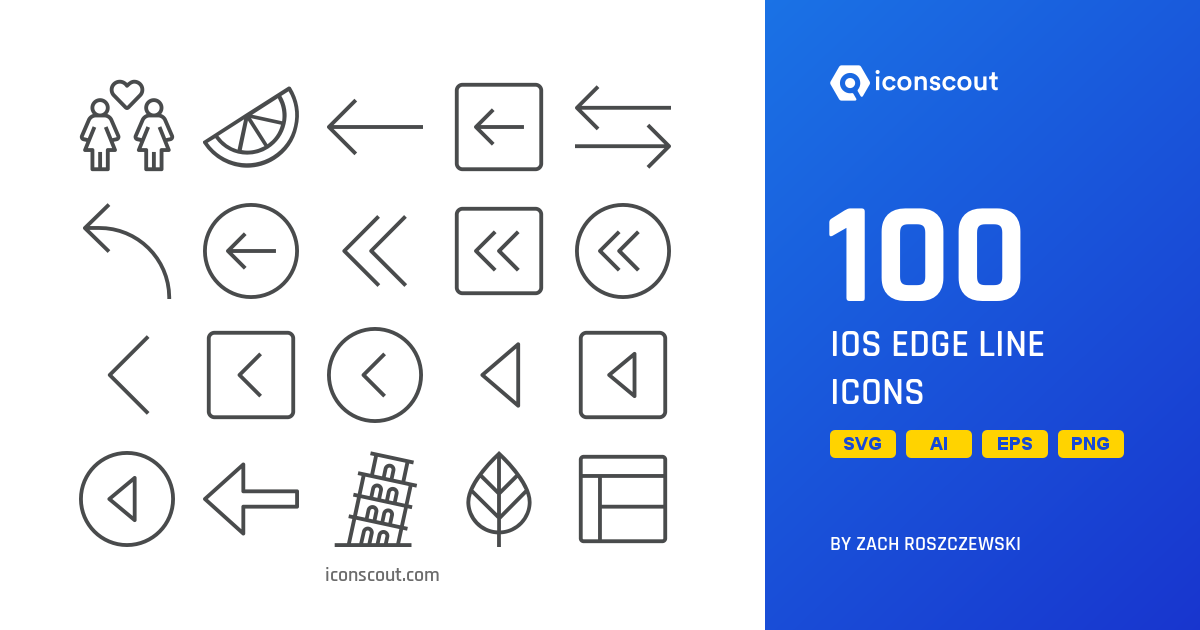 Ios Edge Line Icon Pack - 100 Free Download User Interface Icons | IconScout