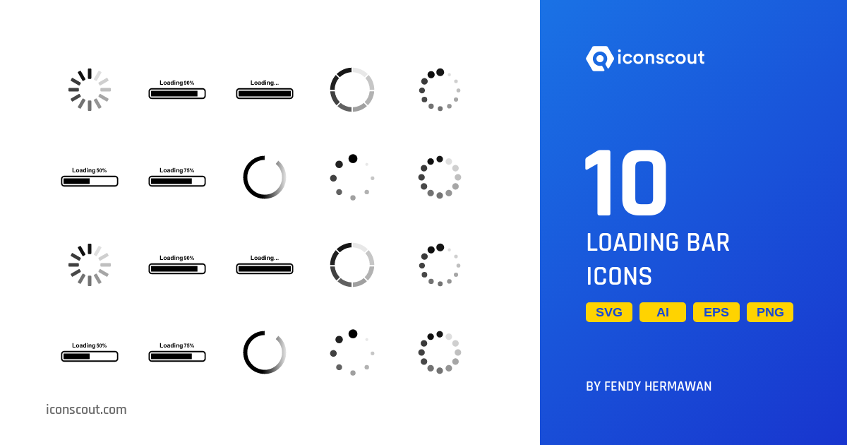 Loading Bar Icon Pack - 10 Free Download User Interface Icons | IconScout