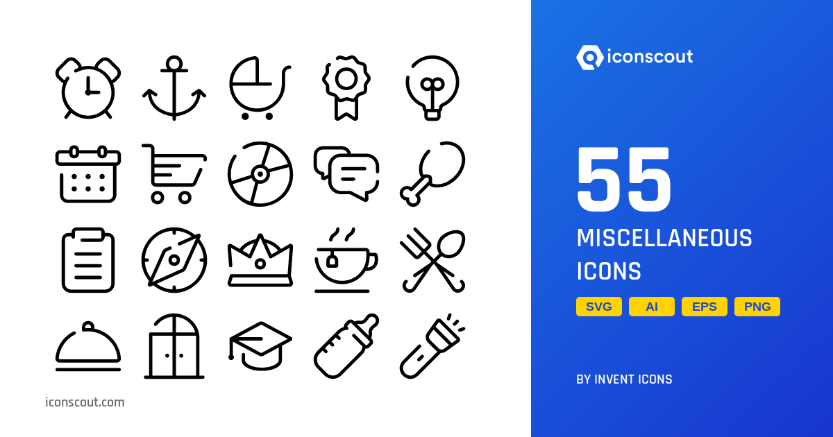 Miscellaneous Icon Pack - 55 Free Download Miscellaneous Icons | IconScout Miscellaneous Icon Pack - 55 Free Download Miscellaneous Icons | IconScout