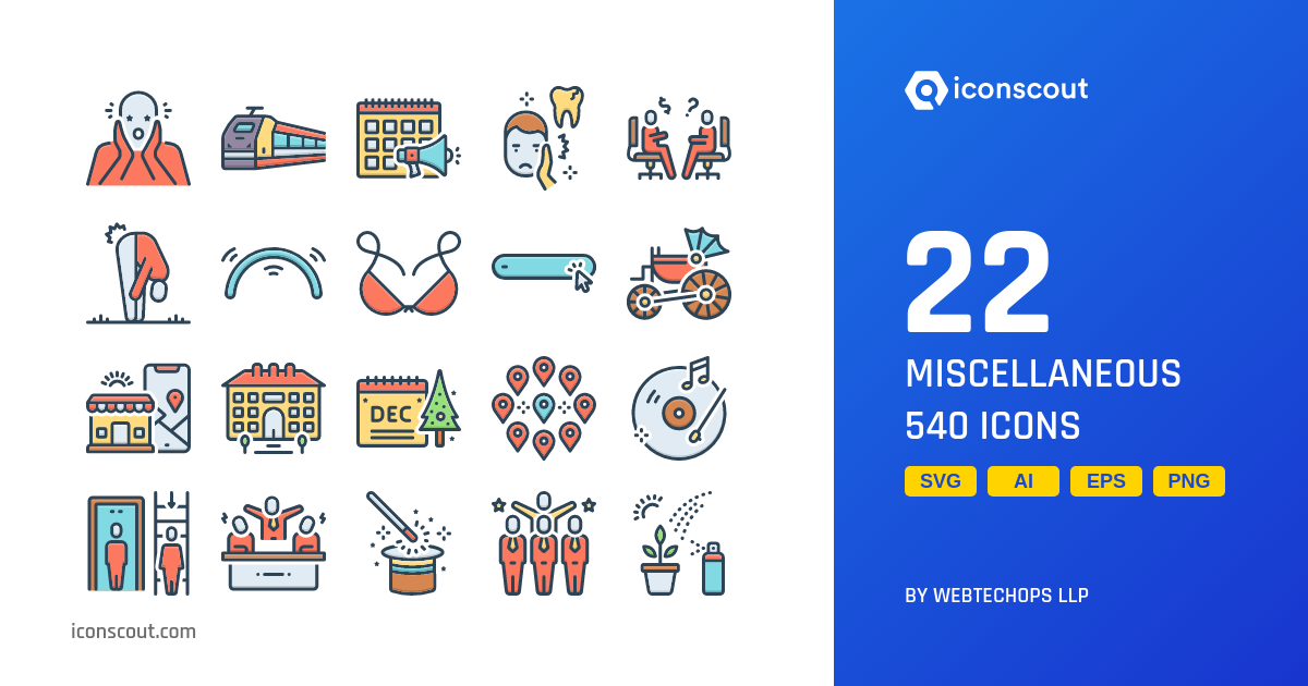 Download Miscellaneous 540 Icon pack Available in SVG, PNG & Icon Fonts
