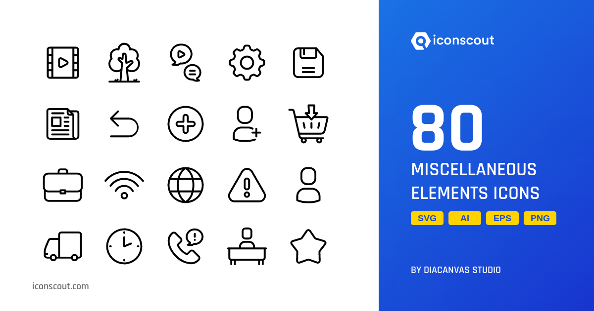 Miscellaneous Elements Icon Pack - 80 Free Download User Interface ... Miscellaneous Elements Icon Pack - 80 Free Download User Interface ...