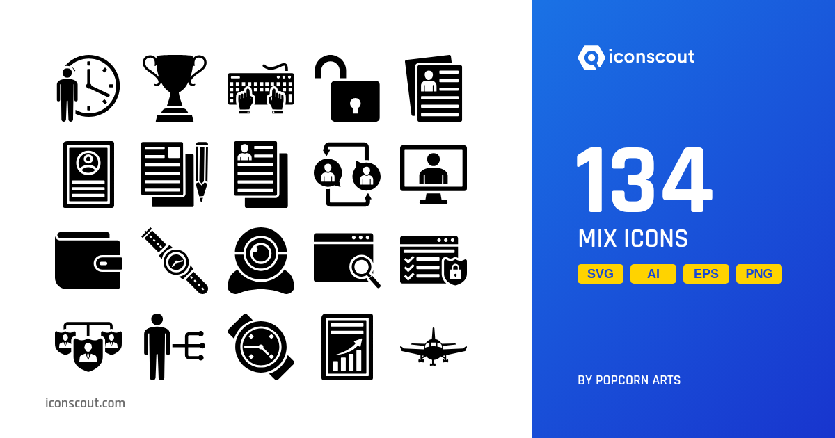 Mix Icon Pack - 134 Free Download Miscellaneous Icons | IconScout