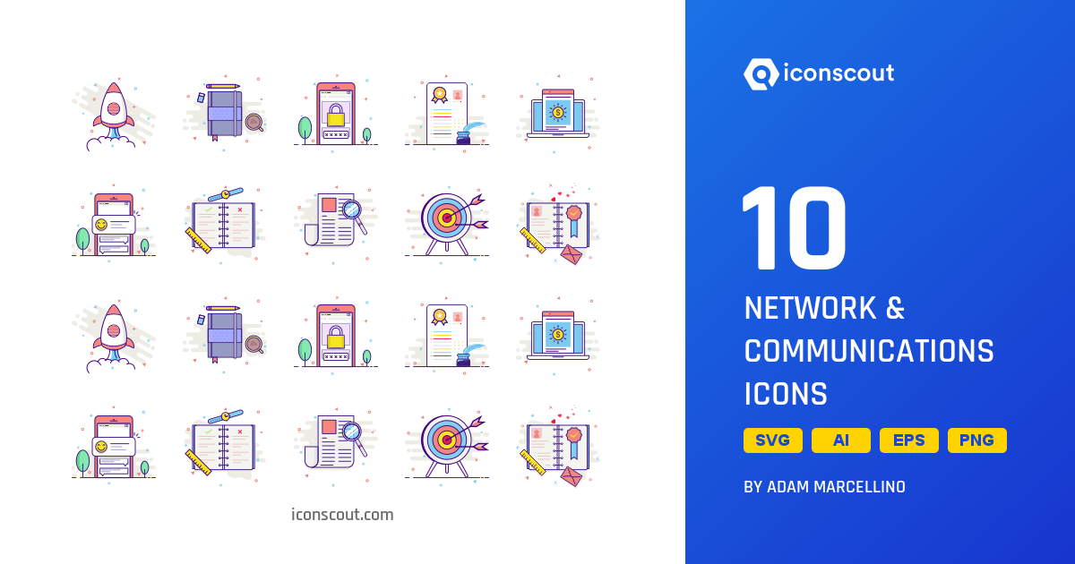 Network & Communications Icon Pack - 10 Free Download Miscellaneous ...