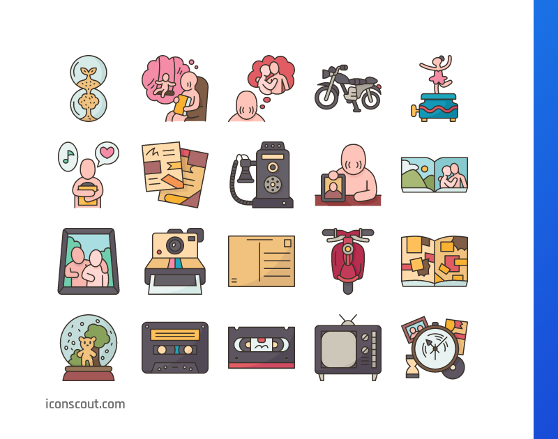 Download Nostalgia Icon pack Available in SVG, PNG & Icon Fonts Download Nostalgia Icon pack Available in SVG, PNG & Icon Fonts