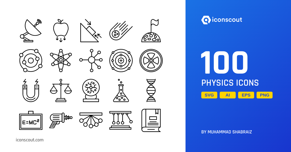Download Physics Icon pack Available in SVG, PNG & Icon Fonts