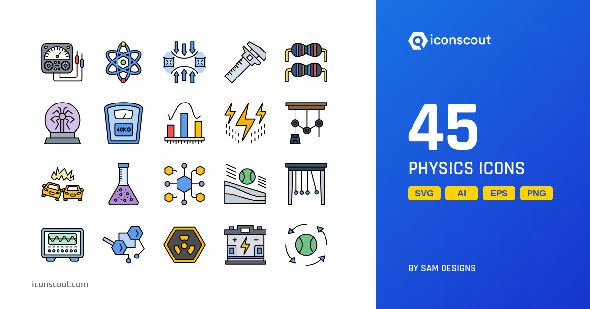 Download Physics Icon pack Available in SVG, PNG & Icon Fonts