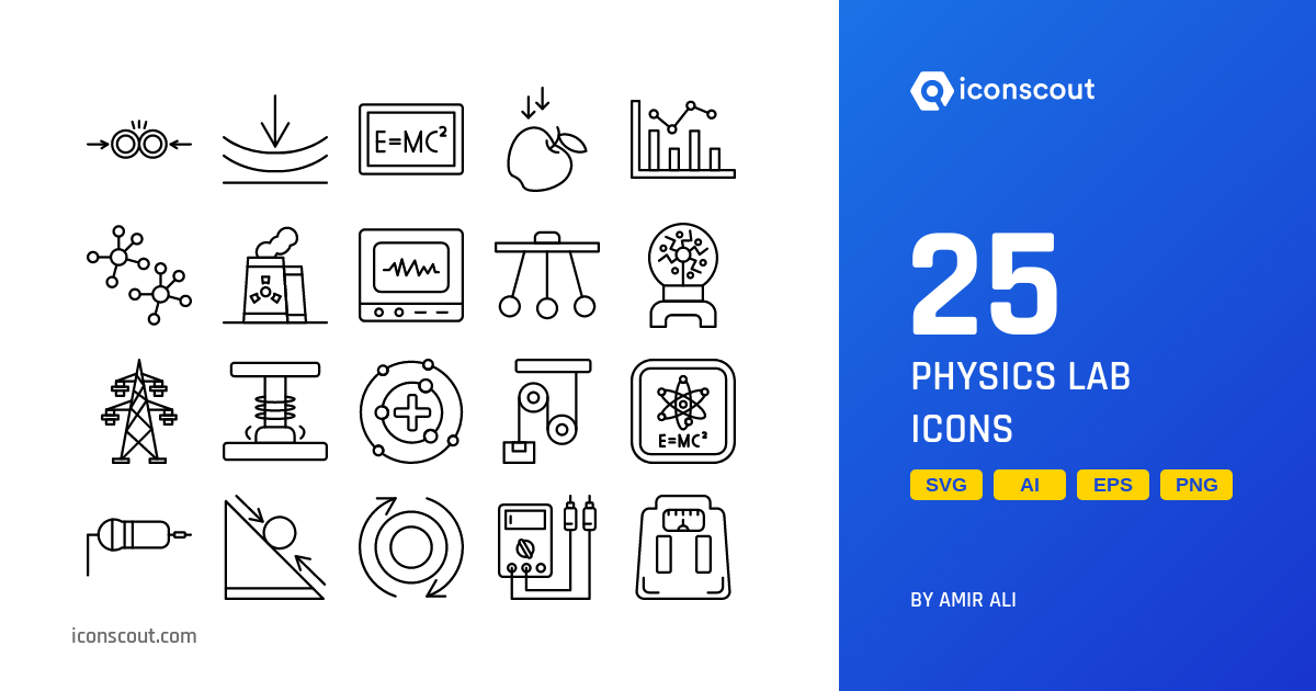Download Physics Lab Icon pack Available in SVG, PNG & Icon Fonts