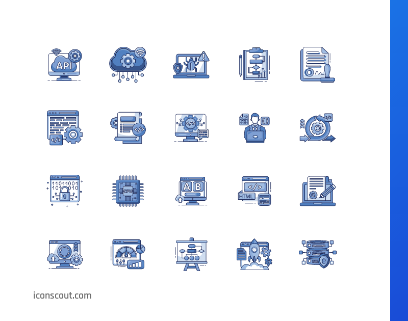 Download Programming Icon pack Available in SVG, PNG & Icon Fonts