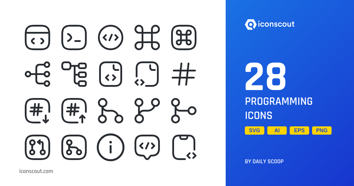 Programming Icon Pack - 28 Free Download User Interface Icons | IconScout