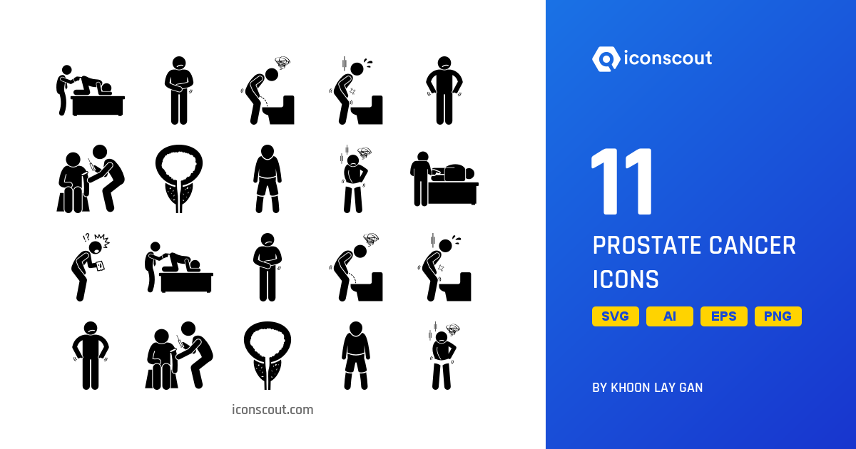 Prostate Cancer Icon Pack 11 Free Download Healthcare And Medical Icons