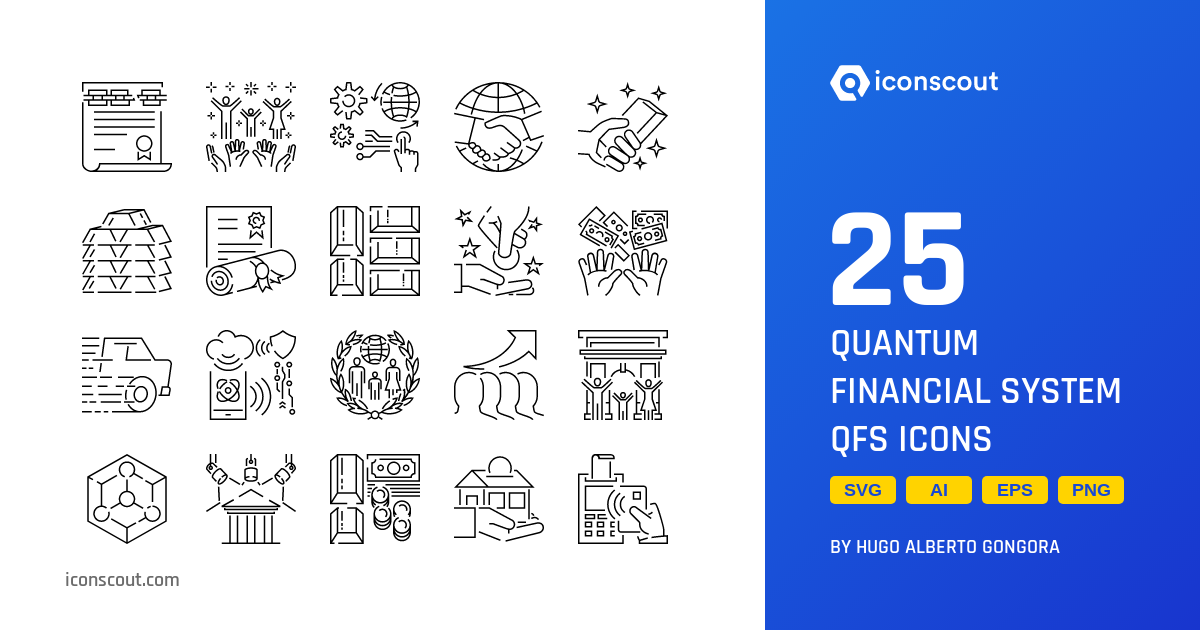 Quantum Financial System QFS Icon Pack - 25 Free Download Business Icons | IconScout