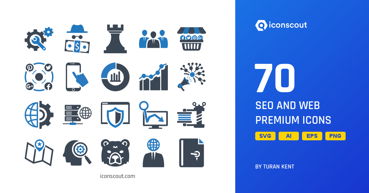 Seo And Web Premium Icon Pack - 70 Free Download Seo & Web Icons ...