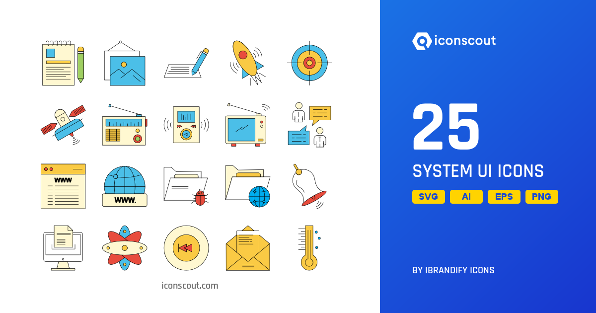 Download System Ui Icon pack Available in SVG, PNG & Icon Fonts