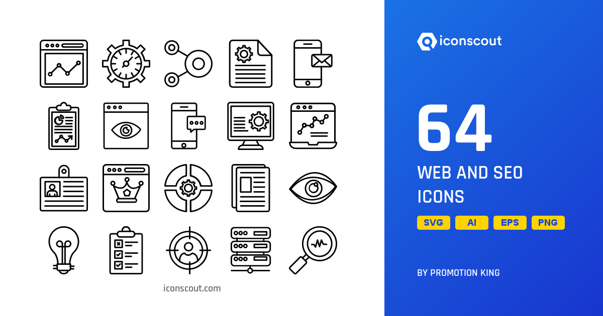 Download Web And SEO Icon pack Available in SVG, PNG & Icon Fonts