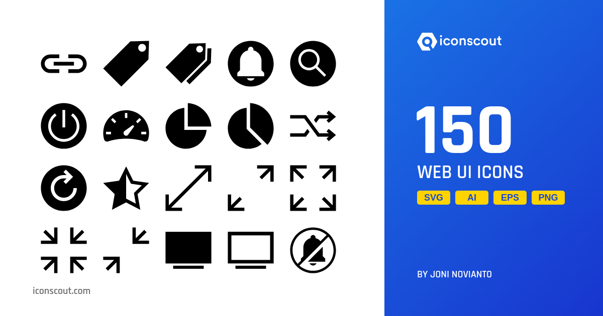 Web UI Icon Pack - 150 Free Download Design & Development Icons | IconScout