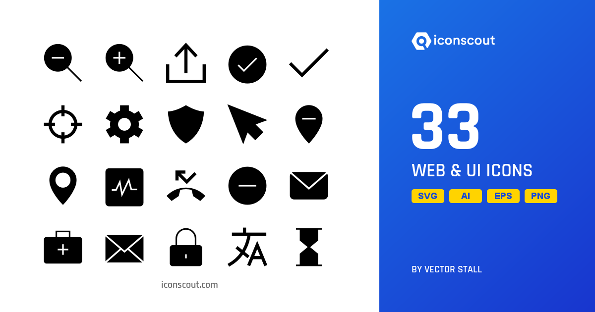 Web & UI Icon Pack - 33 Free Download User Interface Icons | IconScout