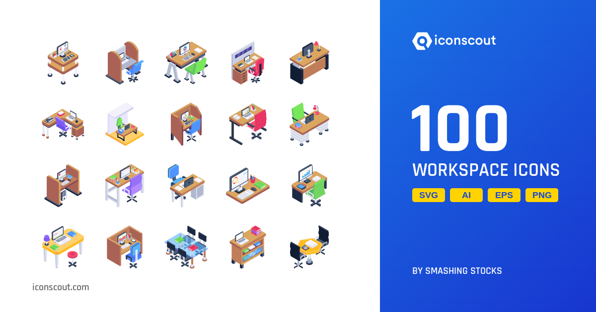 Download Workspace Icon pack Available in SVG, PNG & Icon Fonts