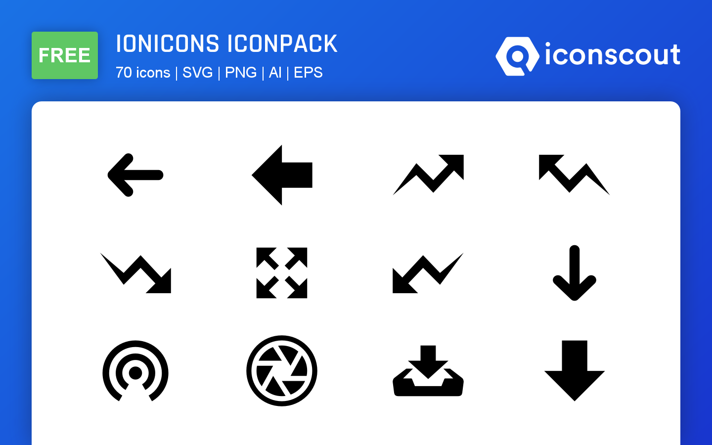 Ionicons Icons