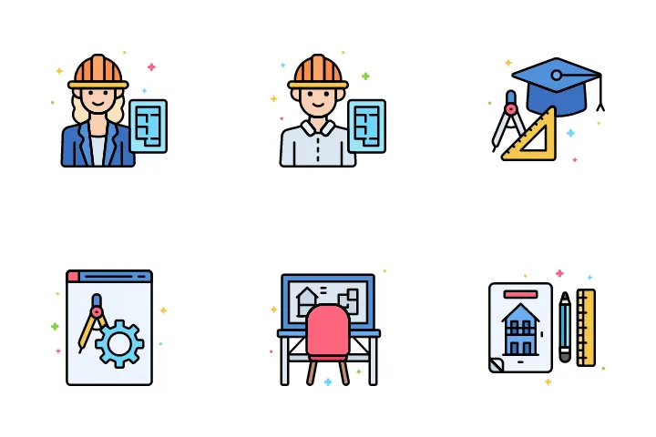 Architecture Icon Packs, Logos, Symbols - Free Download in SVG, PNG