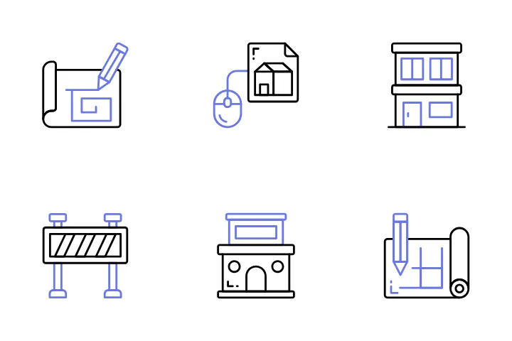 Architecture Icon Packs, Logos, Symbols - Free Download in SVG, PNG
