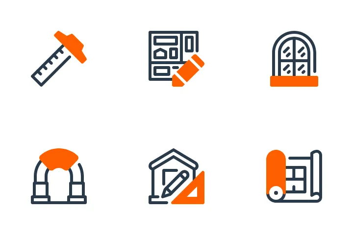 Architecture Icon Packs, Logos, Symbols - Free Download in SVG, PNG