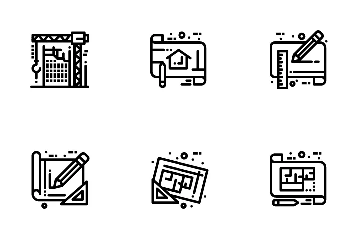Architecture Icon Packs, Logos, Symbols - Free Download in SVG, PNG