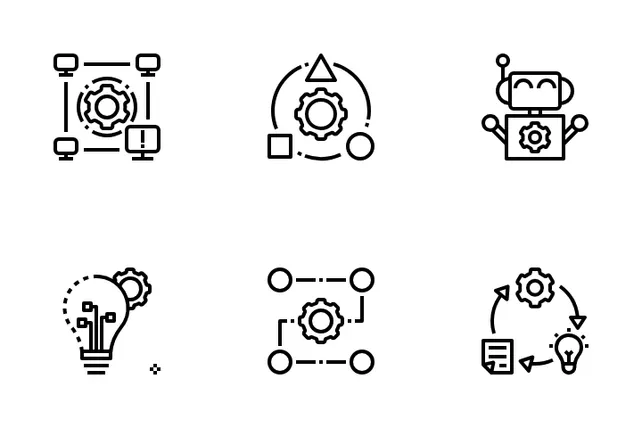 Download Artificial Intelligence And Machine Learning Icon pack ...