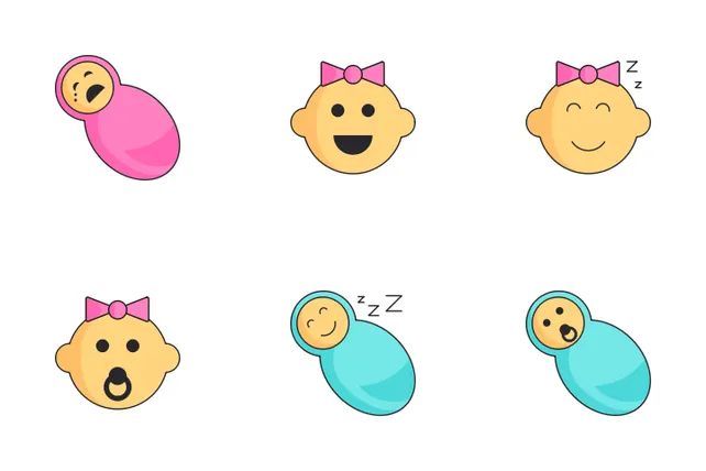 Download Baby Icon pack Available in SVG, PNG & Icon Fonts