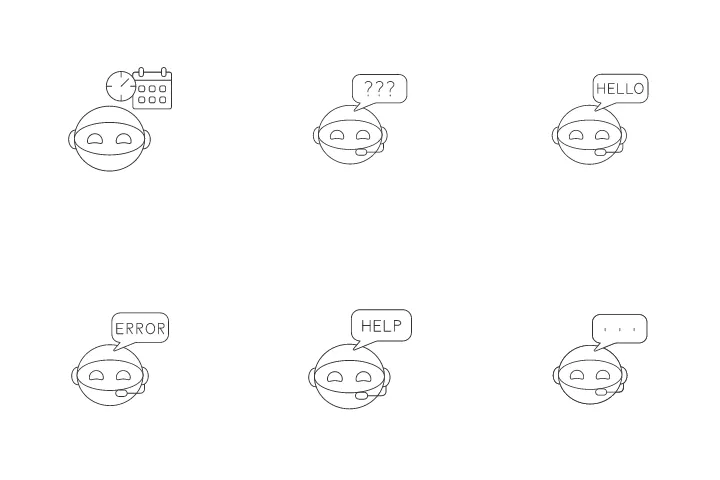 Chatbot Icon Packs, Logos, Symbols - Free Download in SVG, PNG