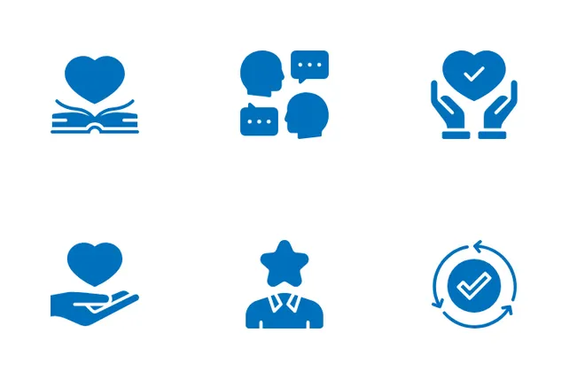 Core Values Icon Pack 50 Colored Outline Miscellaneous Icons Svg