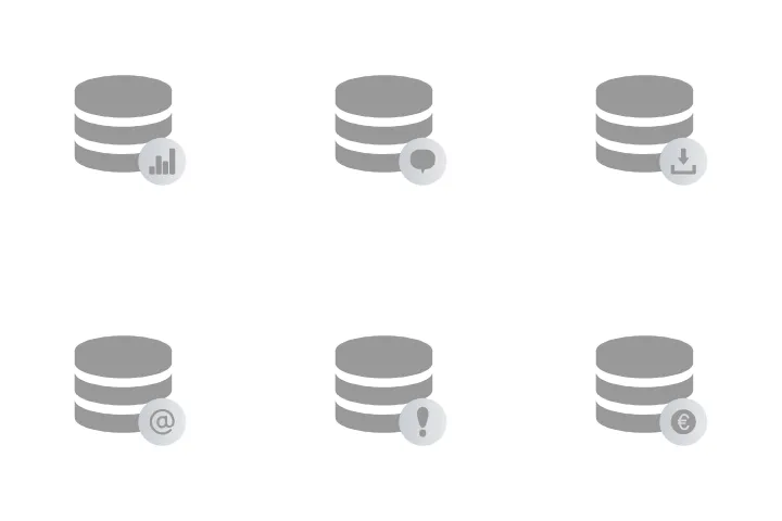 Database V2 Icon Pack - 30 Free Download Network & Communication Icons ...