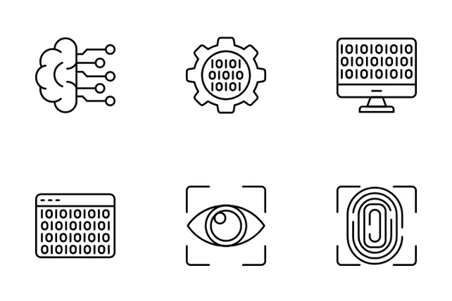 Digitalization Icon Pack - 50 Line Science & Technology Icons | SVG ... Digitalization Icon Pack - 50 Line Science & Technology Icons | SVG ...