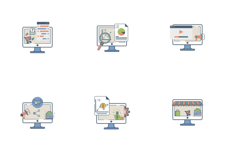 Download Web, SEO & Development Vol 3 Icon pack Available in SVG, PNG ...