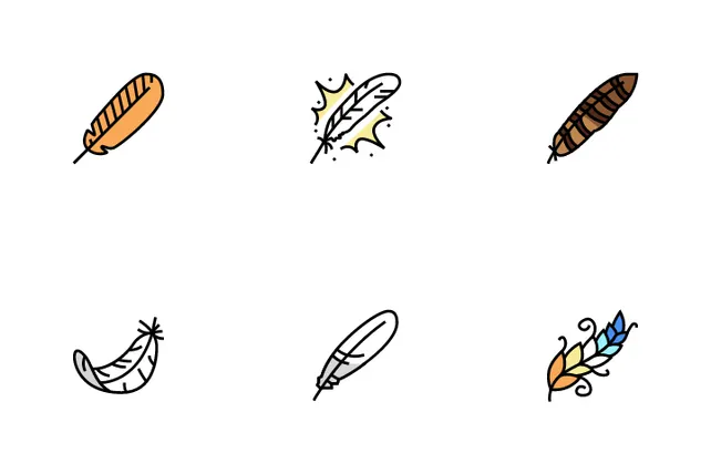 Download Feather Bird Soft Quil Fluffy Icon pack Available in SVG, PNG ...