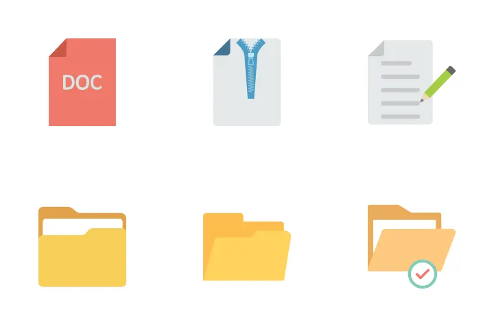 Folder Icon Packs, Logos, Symbols - Free Download in SVG, PNG