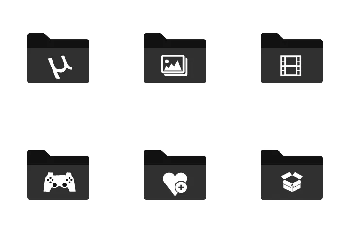 Folder Icon Packs, Logos, Symbols - Free Download in SVG, PNG