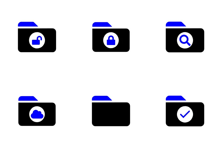 Folder Icon Packs, Logos, Symbols - Free Download in SVG, PNG