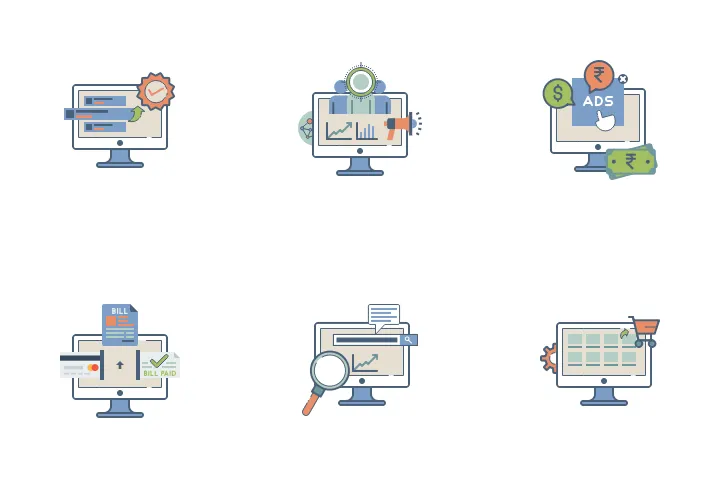 Download Web, SEO & Development Vol 3 Icon pack Available in SVG, PNG ...